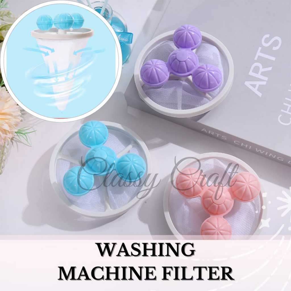 Washing machine filter bag hair remover cleaning and floating ...