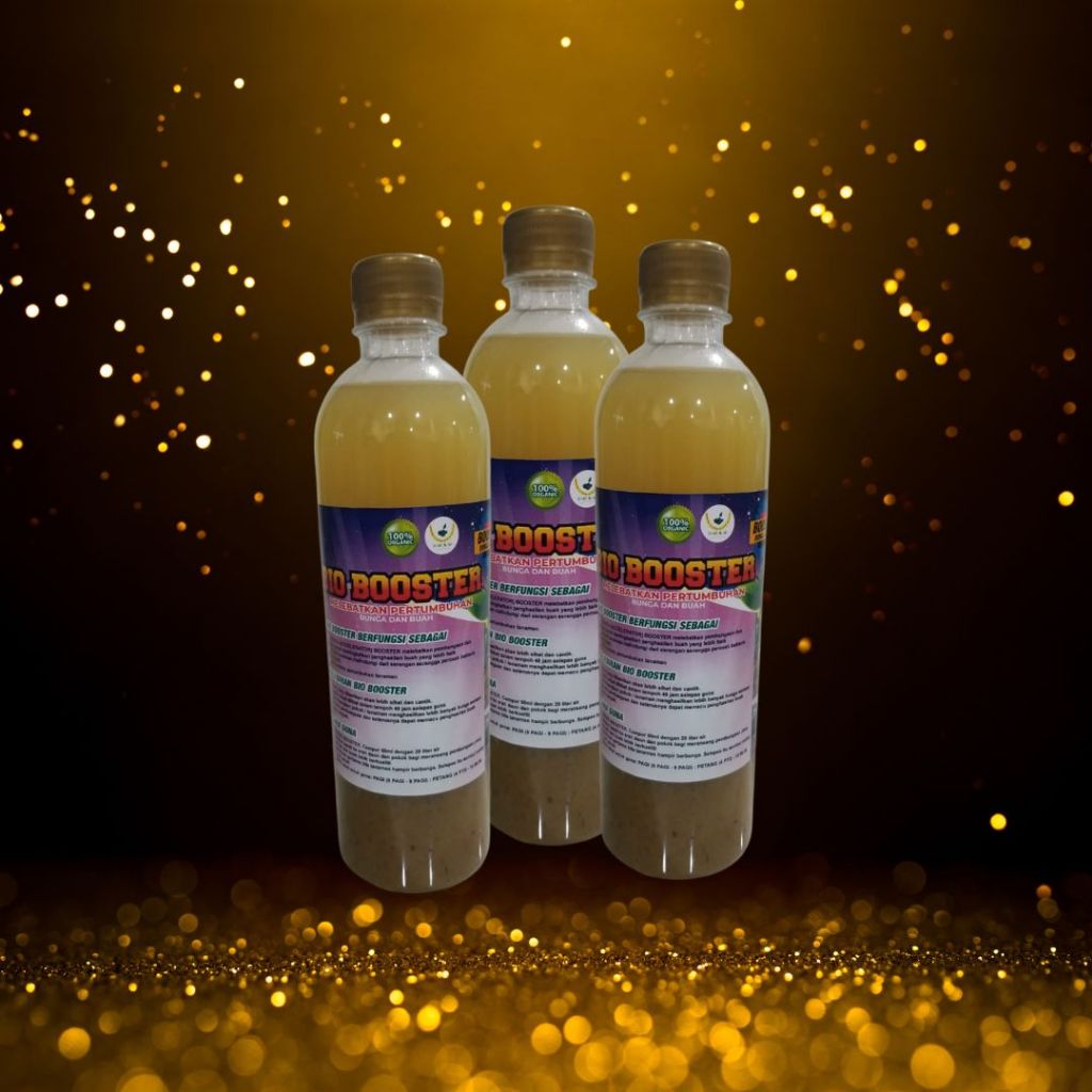 PROMOSI 3 BOTOL BIO BOOSTER MELEBATKAN PERTUMBUHAN BUNGA DAN BUAH PEMACU (ACCELERATOR) BOOSTER ...