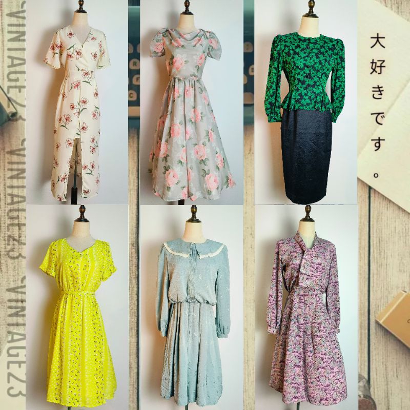 Japanese second-hand dress, full of oriental charm （2） | Shopee Malaysia