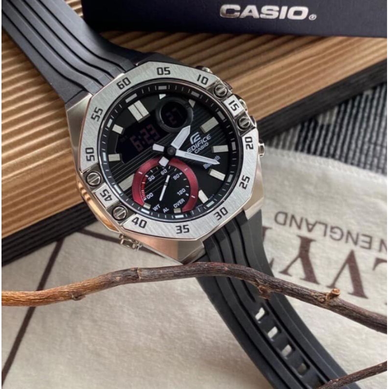 Casio Edifice ECB-10 Dual Time Autolight Japan Engine Men's Watch ...