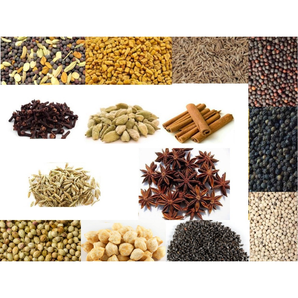 Buah Pelaga , Kayu manis , Bunga Cengkih,Jintan manis,Bunga Lawang ...