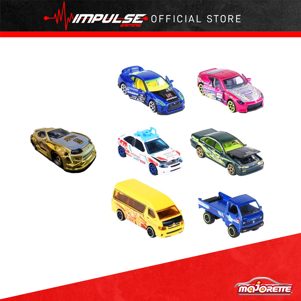 Majorette Japan Series 01 Deluxe Cars Series - Civic / Cefiro / GT-R ...