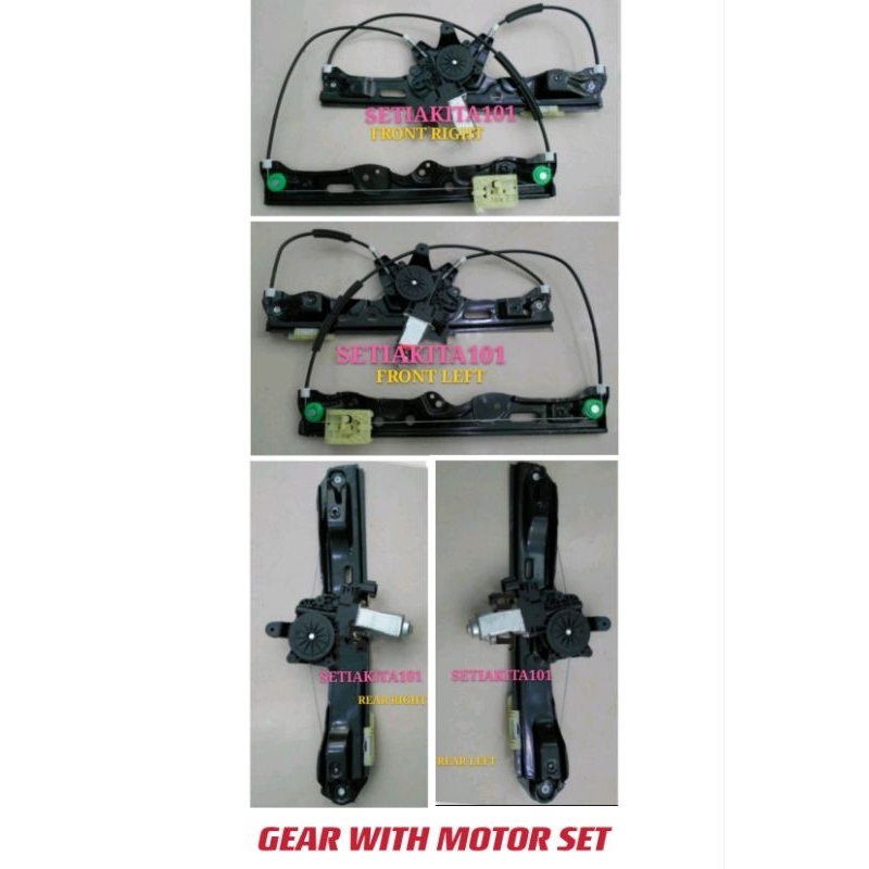 FORD RANGER T6 MAZDA FIGHTER BT50 2013 YEAR POWER WINDOW GEAR WITH ...