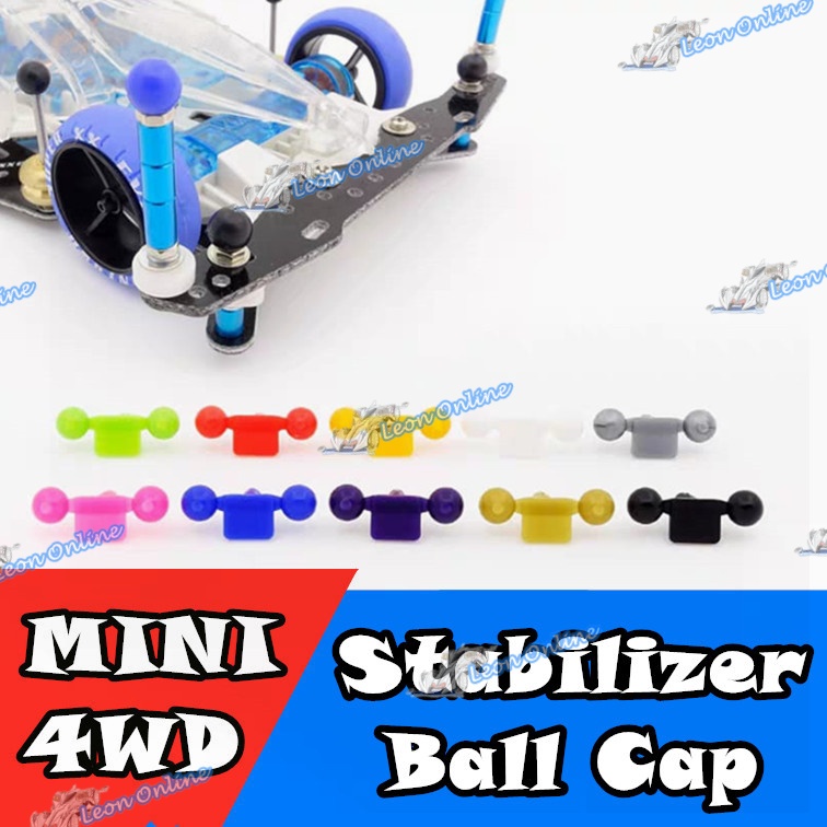 Tamiya Imi Stabilizer Ball Cap (20PCS) For Tamiya Mini 4WD | Shopee ...