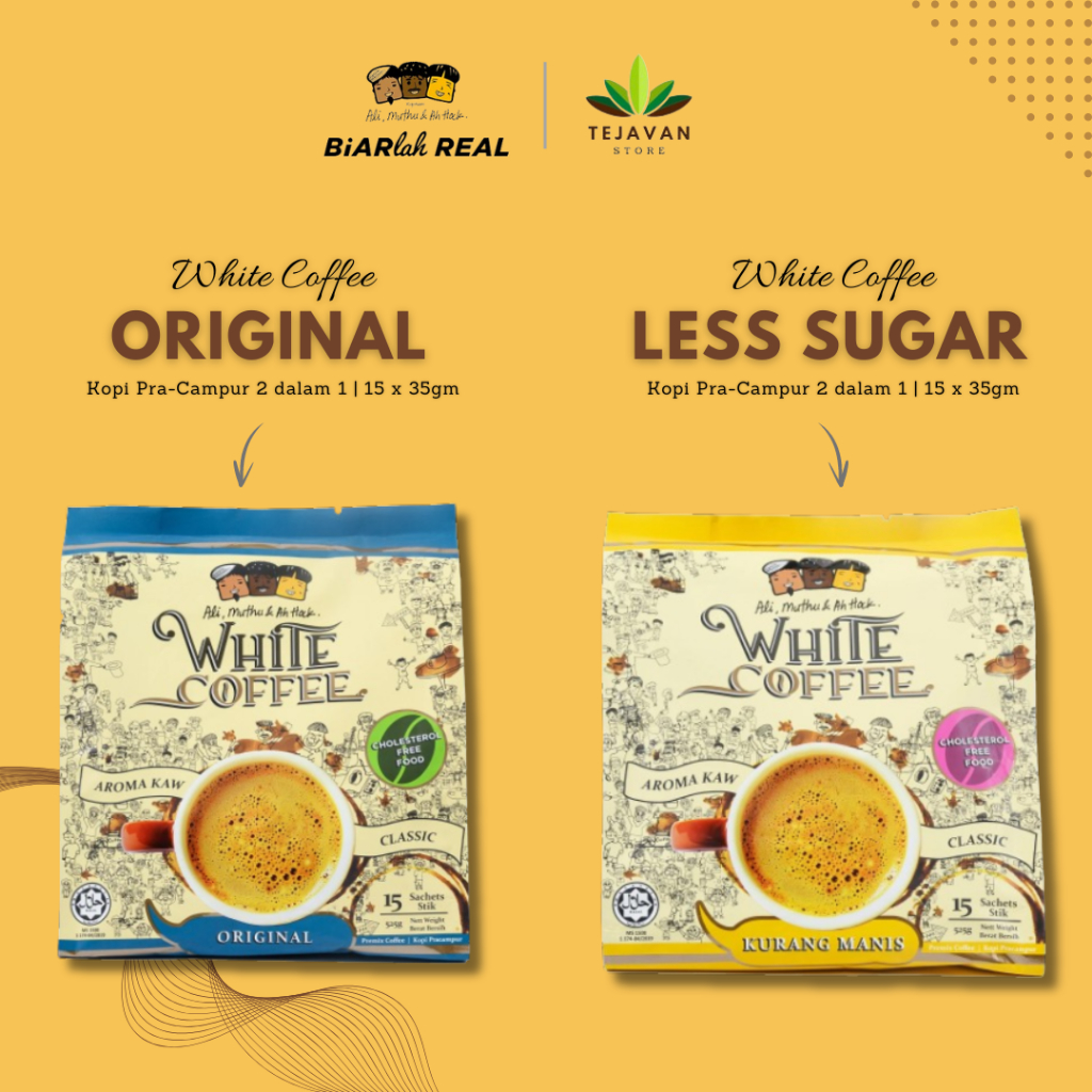 Cholestrol FREE Less Sugar 3 in 1 Coffee Tiada Kolestrol Kurang Gula ...