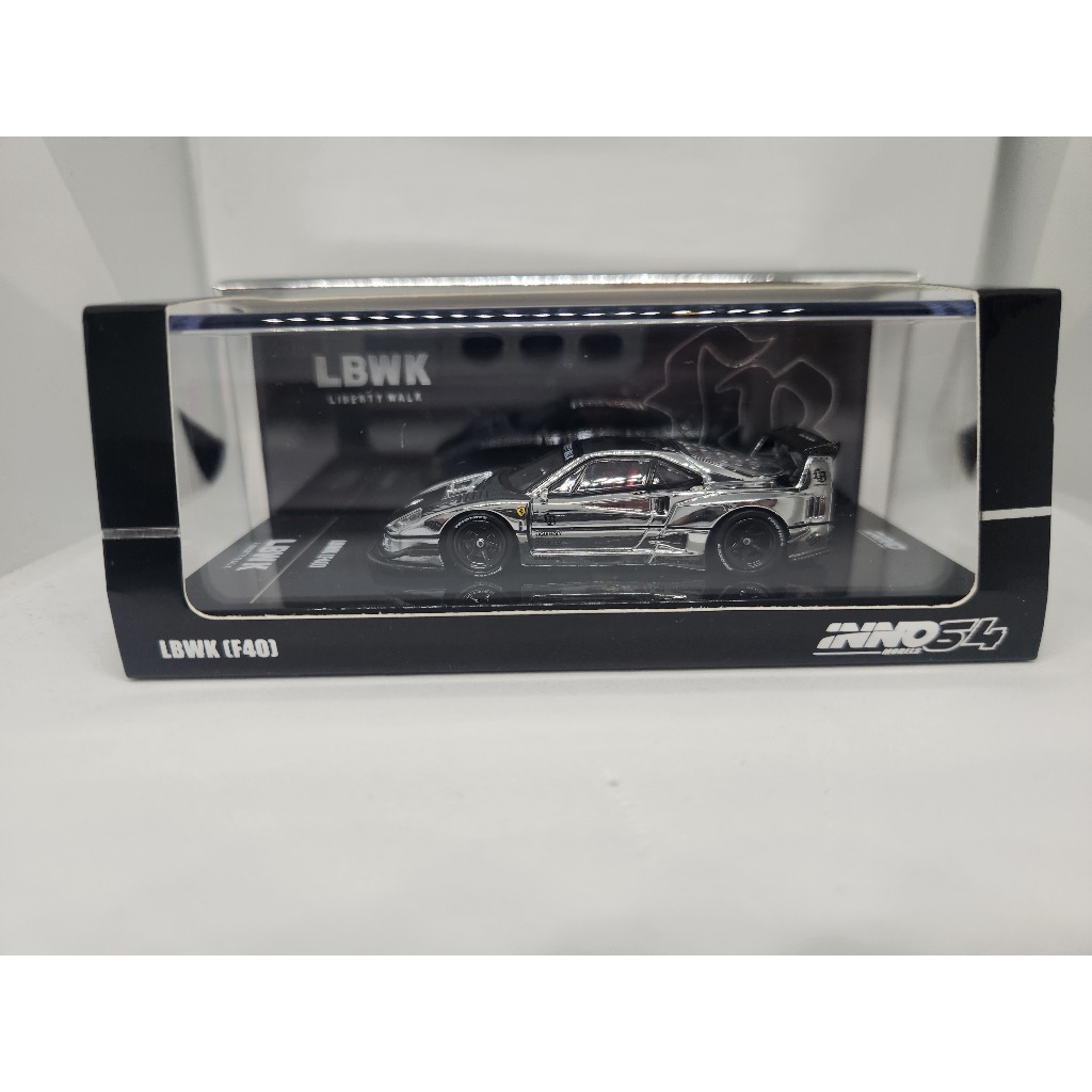 Inno 64 Hobby Expo China Exclusive Ferrari F40 Silver Chrome Malaysia ...