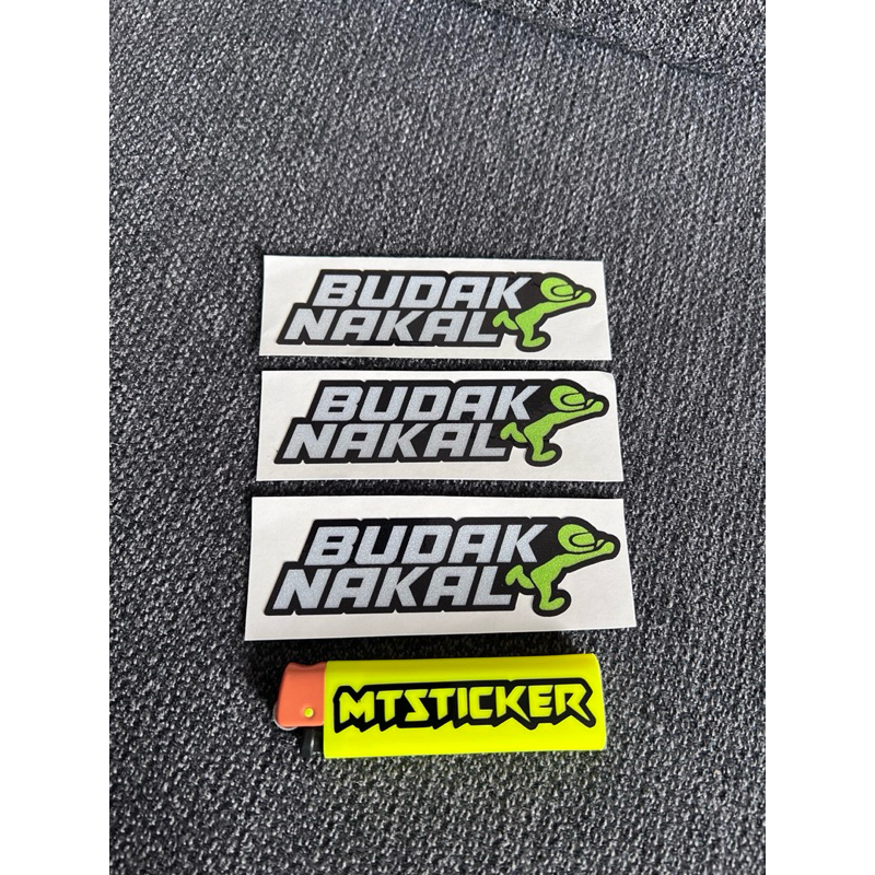 sticker budak nakal (3M pantul cahaya) | Shopee Malaysia