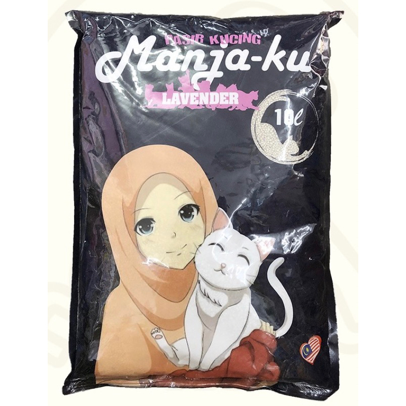 Manja-Ku manjaku Cat Litter Cat Sand / Pasir Kucing Manjaku 10L 30L ...