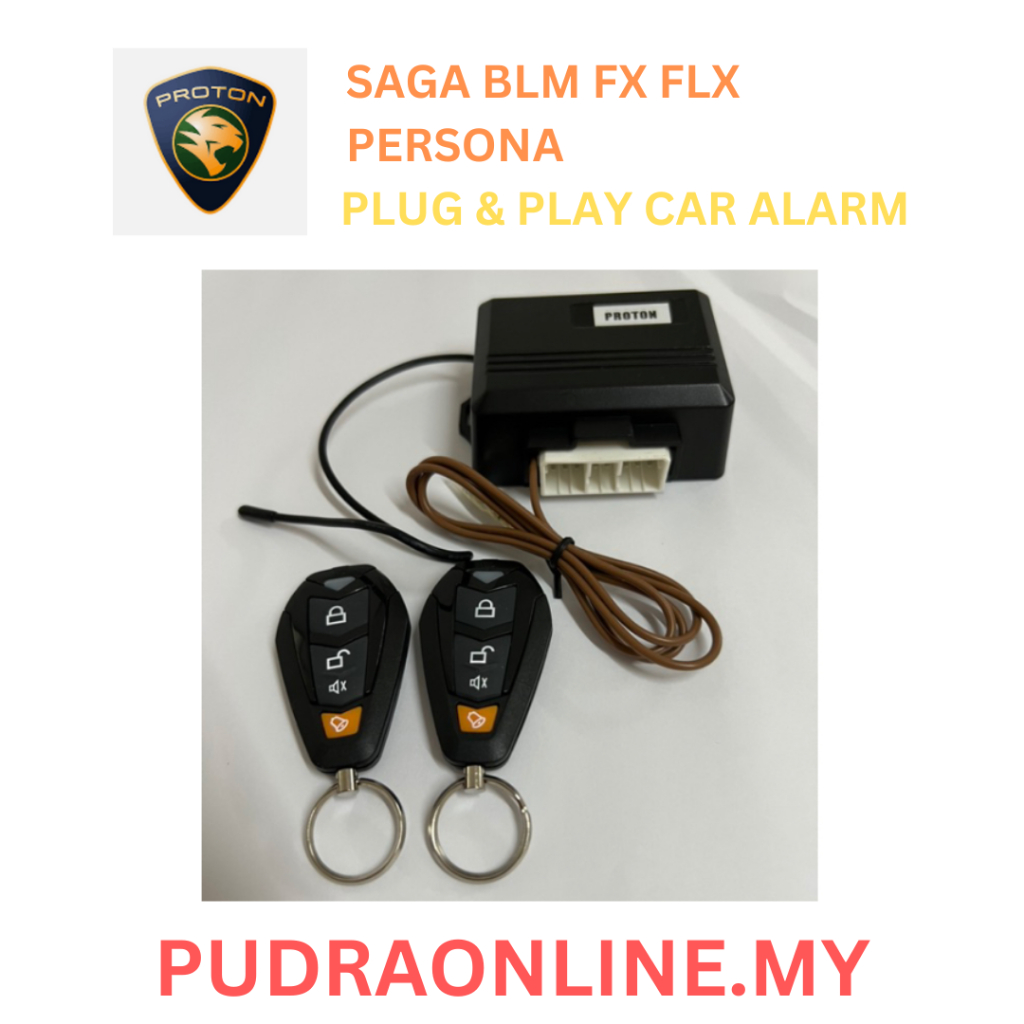 PROTON SAGA BLM FL FLX PERSONA Plug & Play Car Alarm | Shopee Malaysia