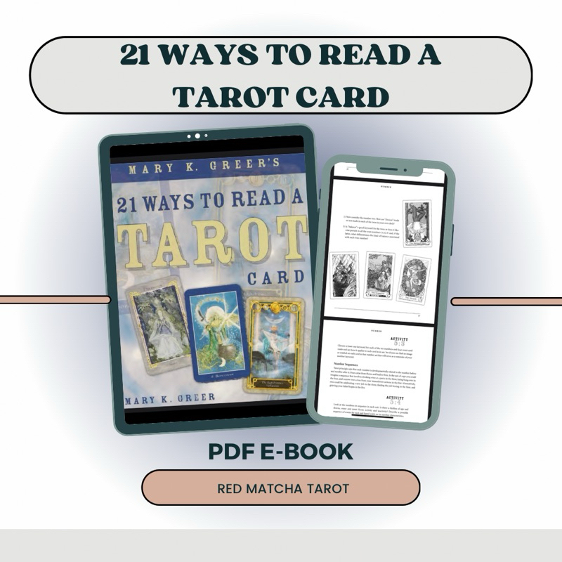 [E-BOOK/PDF] 21 WAYS TO READ A TAROT CARD (TAROT CARD TUTORIAL, LEARNING, TAROT STUDY) | Shopee ...