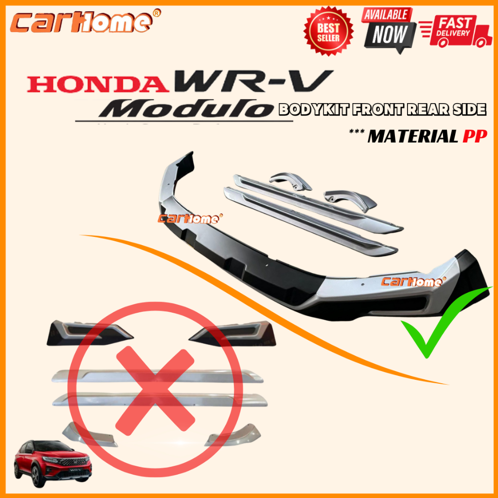 New Honda WRV 2023 2024 Modulo Bodykit With Silver Colour READY STOCK ...