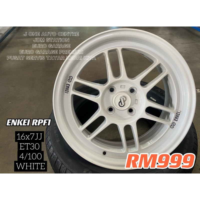 ENKEI RPF1 16inc AXIA BEZZA MYVI SAGA VVT JAZZ CITY VIOS | Shopee Malaysia