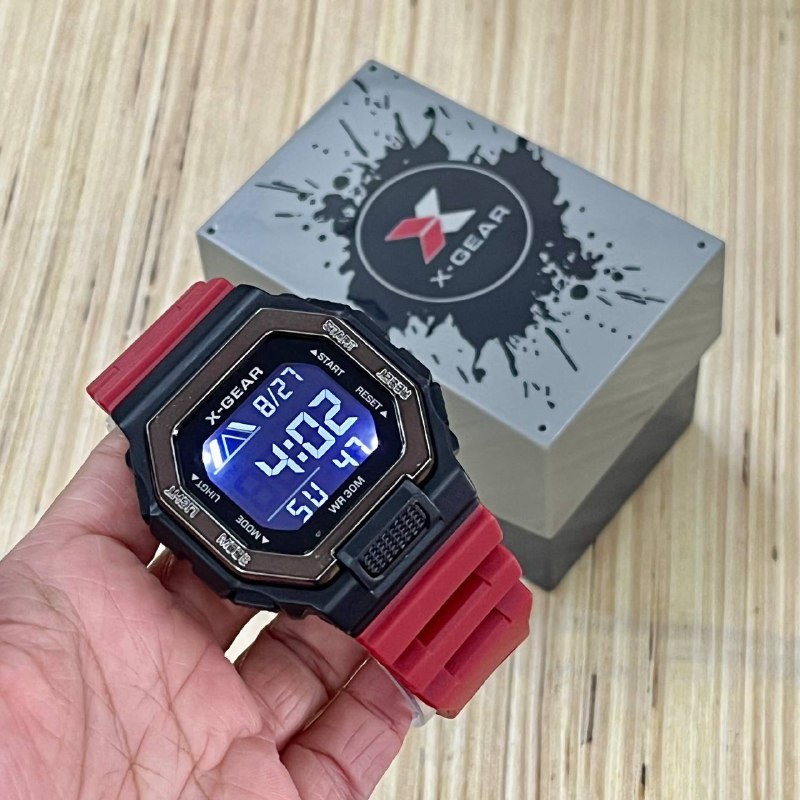 X GEAR Jam Tangan Lelaki Perempuan Waterproof Unisex With Box | Shopee ...