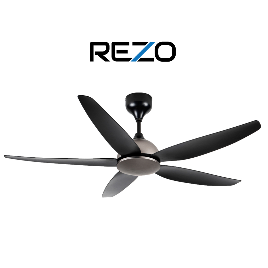 Rezo Mercury 42"/56" DC Motor Remote Control Ceiling Fan 9 Speed ...