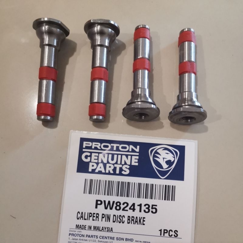 ORIGINAL PROTON BLM DISC BRAKE PIN WITH SILICON(1 SET 4 PCS | Shopee ...