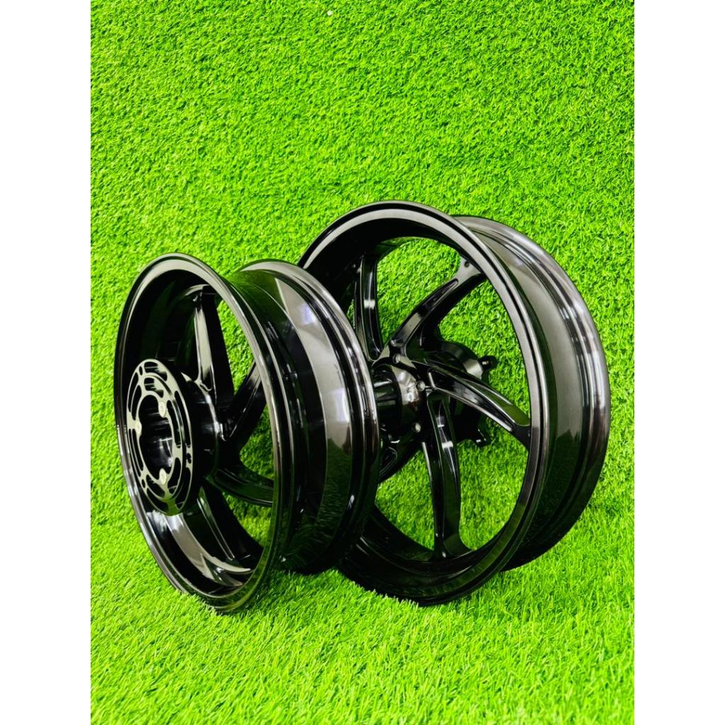 SPORT RIM ENKEI 6 BATANG ENKEI SPORT RIM YAMAHA LC135 5S Y125Z Y15 Y16 HONDA RS150 RSX SIAP ...