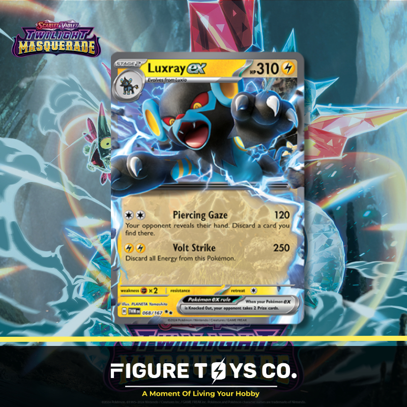 Pokemon TCG - Luxray EX ( 068/167 ) ENG | Shopee Malaysia