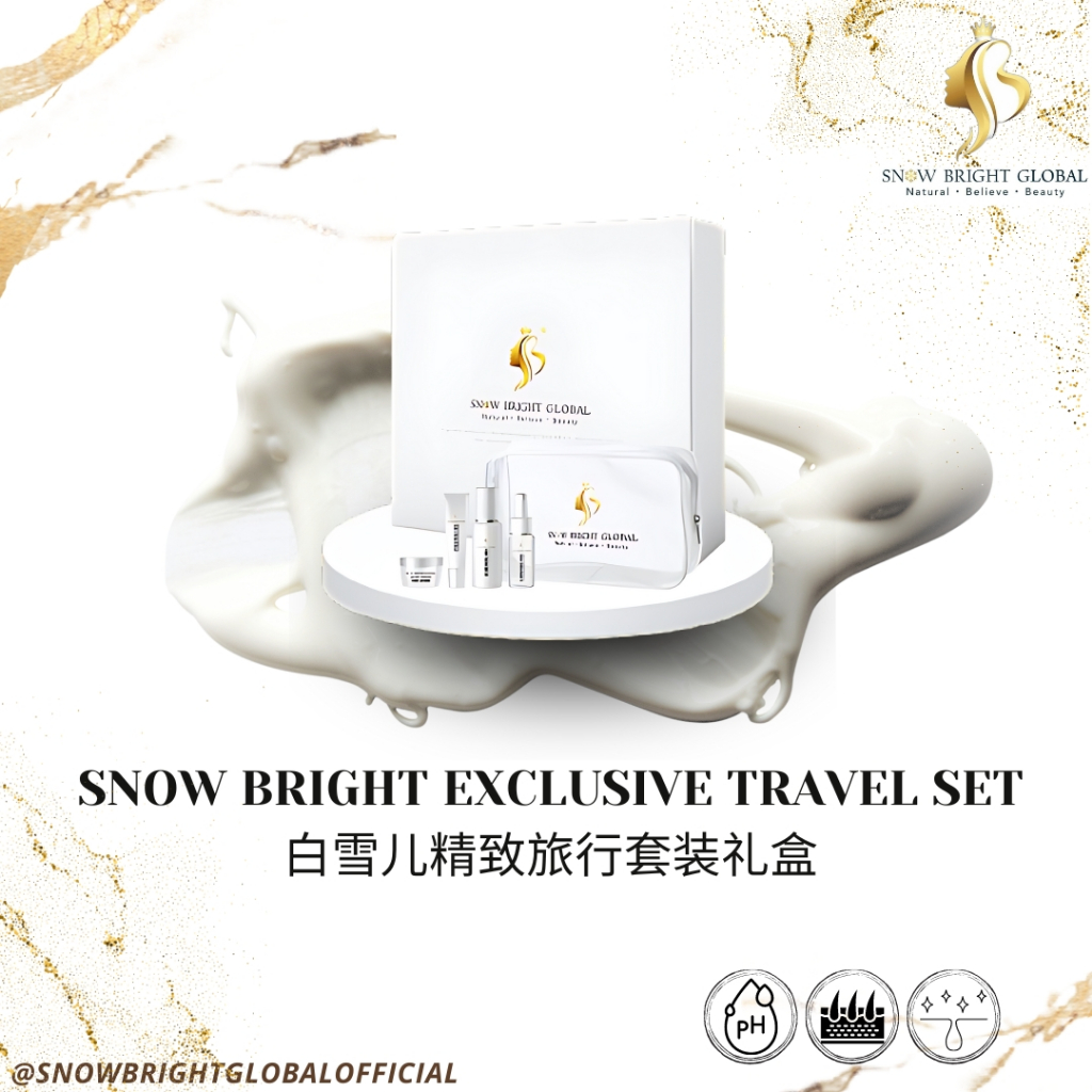 Snow Bright Exclusive Travel Set 白雪儿精致旅行套装礼盒 | Shopee Malaysia