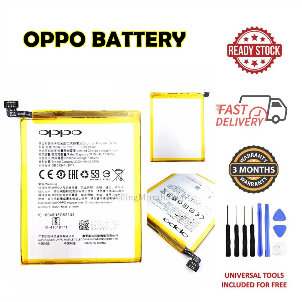 REALME 2 PRO BLP683 3500MAH Battery Bateri Replacement | Shopee Malaysia