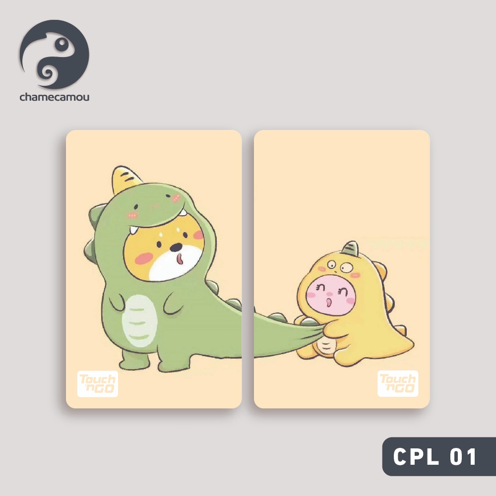 1 Pair Couple - Sticker For Touch n Go Card (Waterproof, High Quality ...