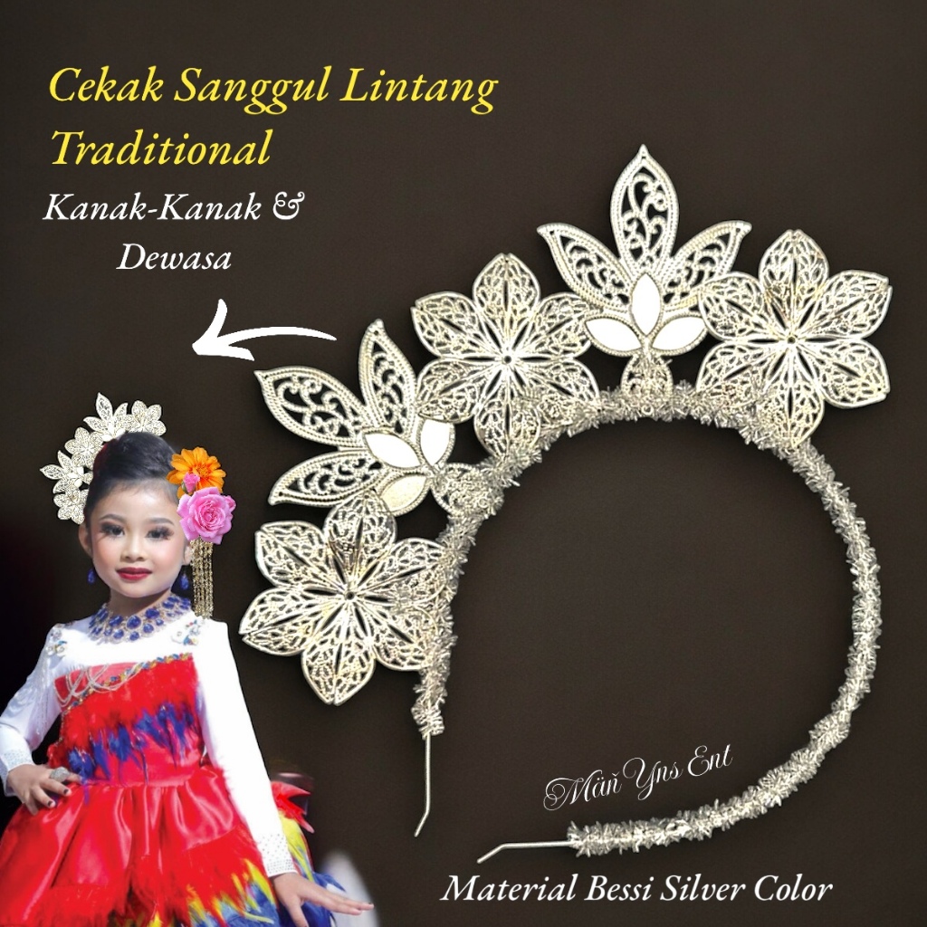 CEKAK SANGGUL LINTANG MERDEKA FULL BUNGA MELINTANG CEKAK SANGGUL ...