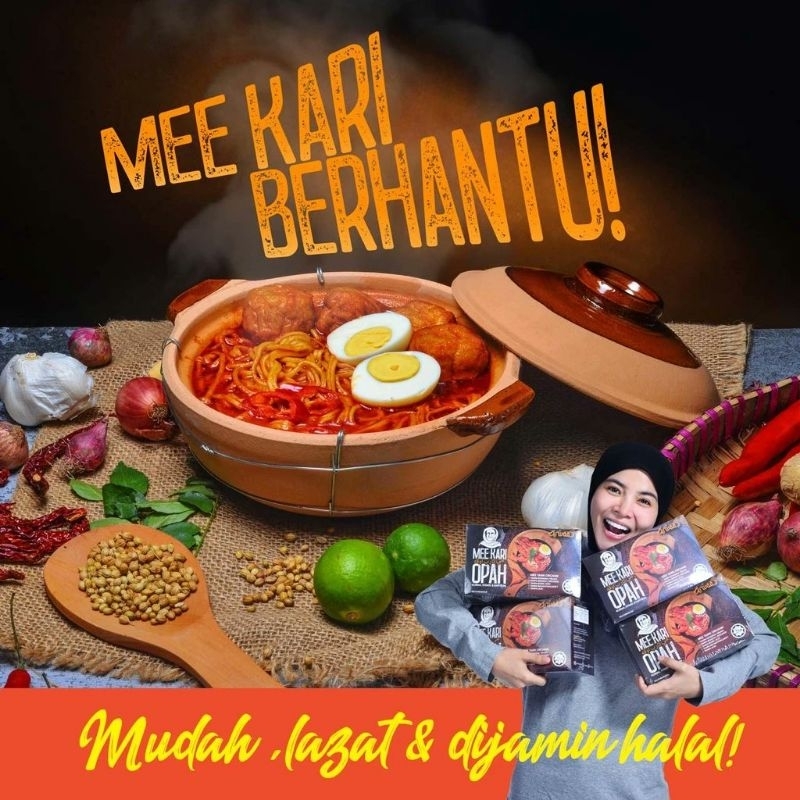 MEE KARI OPAH VIRAL by Arwaa Food ! | Shopee Malaysia