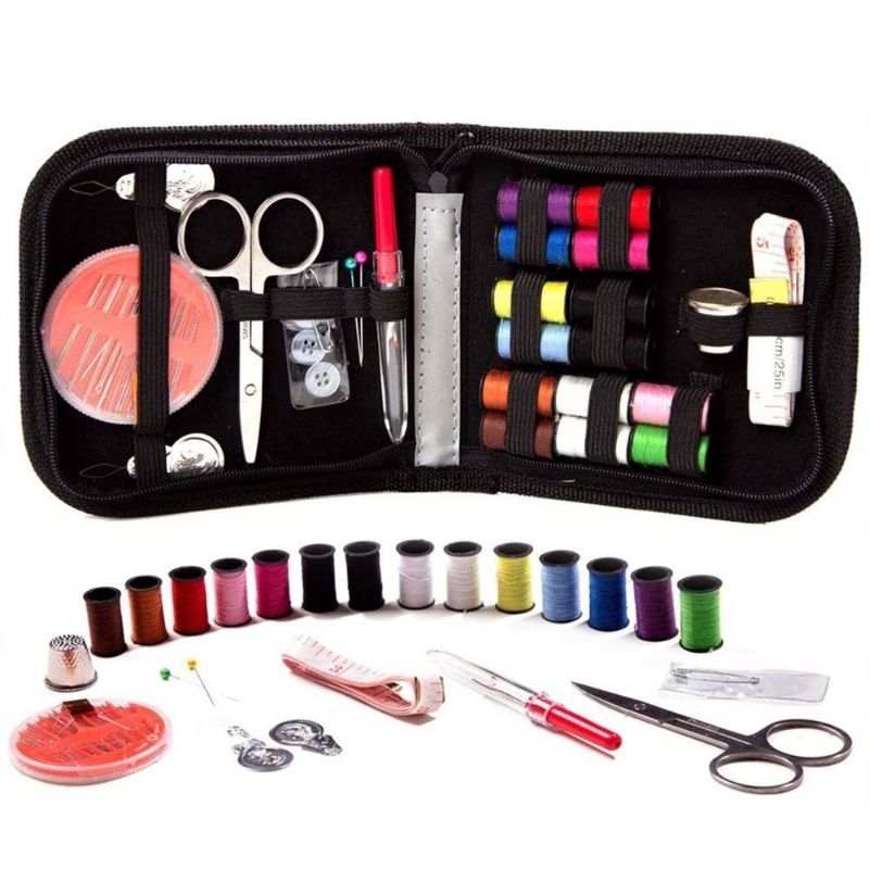 MINI TRAVEL SEWING KIT DIY MINI SEWING Kit alatan menjahit kecil mudah ...