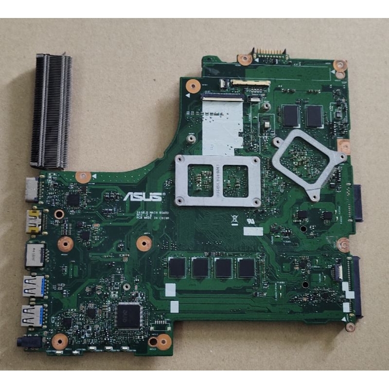 Asus A450L motherboard Intel core i5-4th RAM 4gb inside with heatsink ...