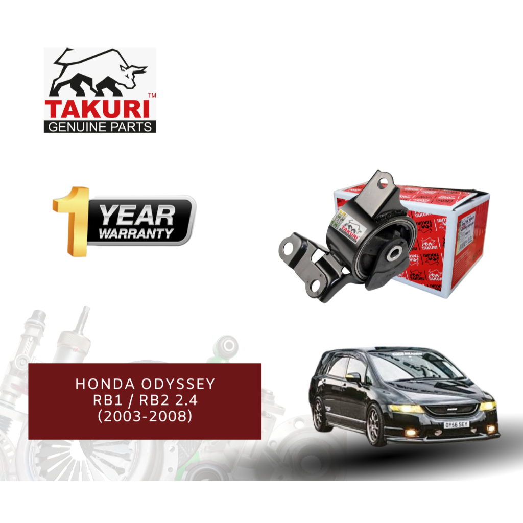 TAKURI ENGINE MOUNTING HONDA ODYSSEY RB1 / RB2 2.4 (2003-2008) LEFT ...