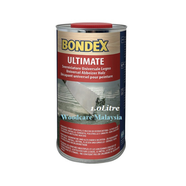 BONDEX Ultimate 1.0L - Wood Stain & Finsish REMOVER (Indoor & Outdoor ...