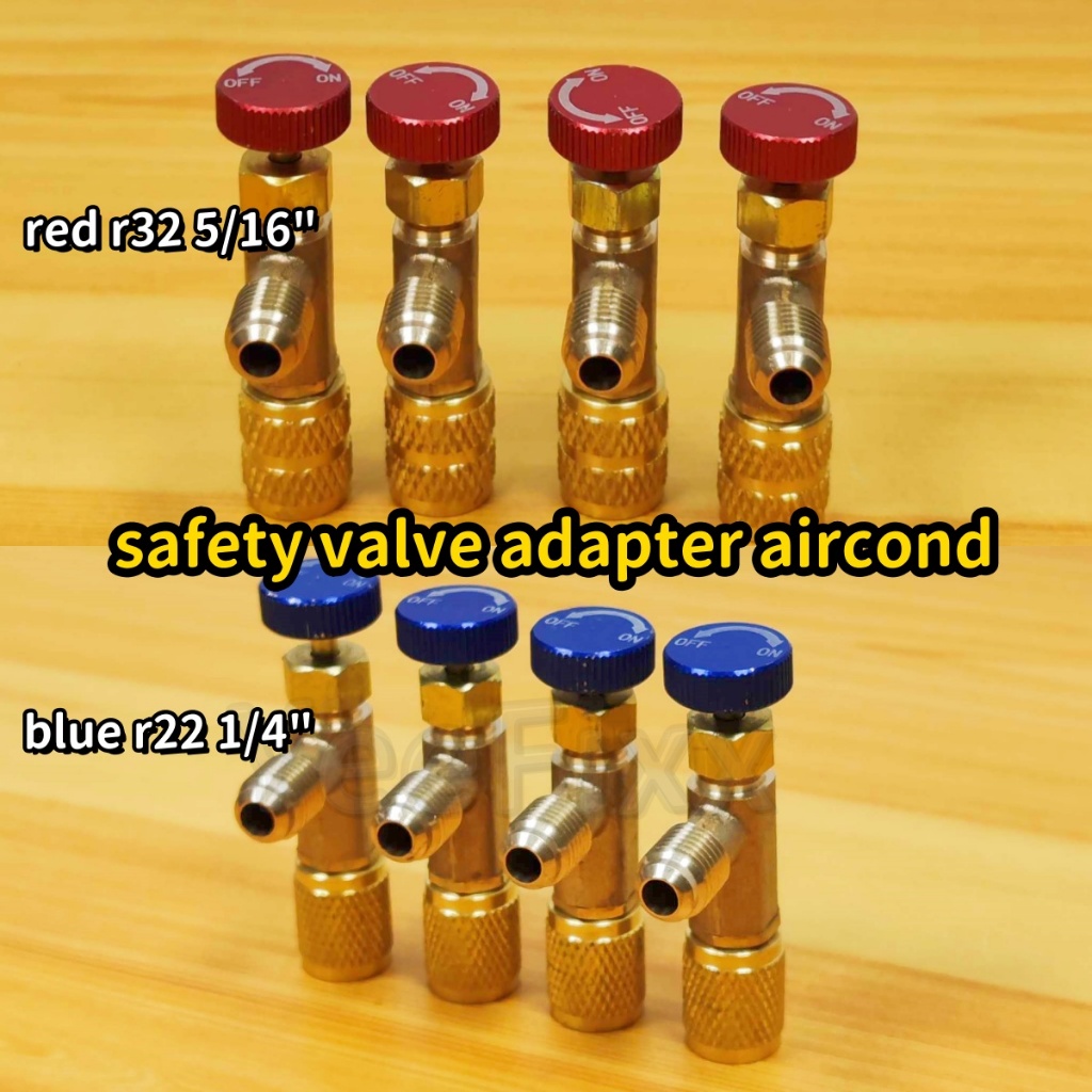 YeeFixx fluorine antifreeze hand safety valve adapter aircond gas ...