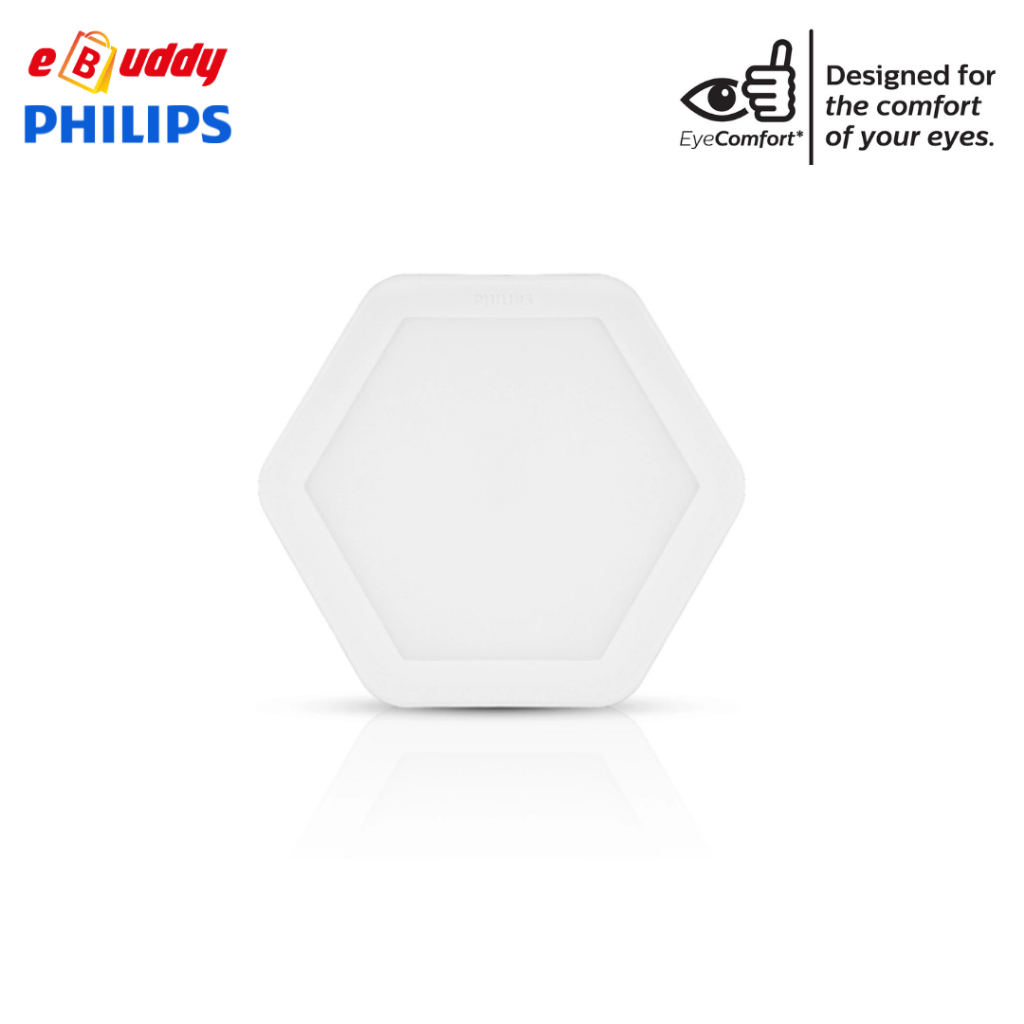 PHILIPS LED Recessed Hexastyle Downlight 8W 12W ( 3000K / 6500K ...