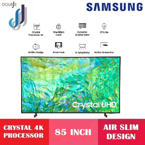 SAMSUNG 85 INCH CU8000 4K UHD Smart TV UA85CU8000KXXM | Shopee Malaysia