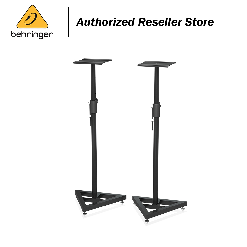Behringer SM5002 Heavy-Duty Height-Adjustable Monitor Stand Set ...