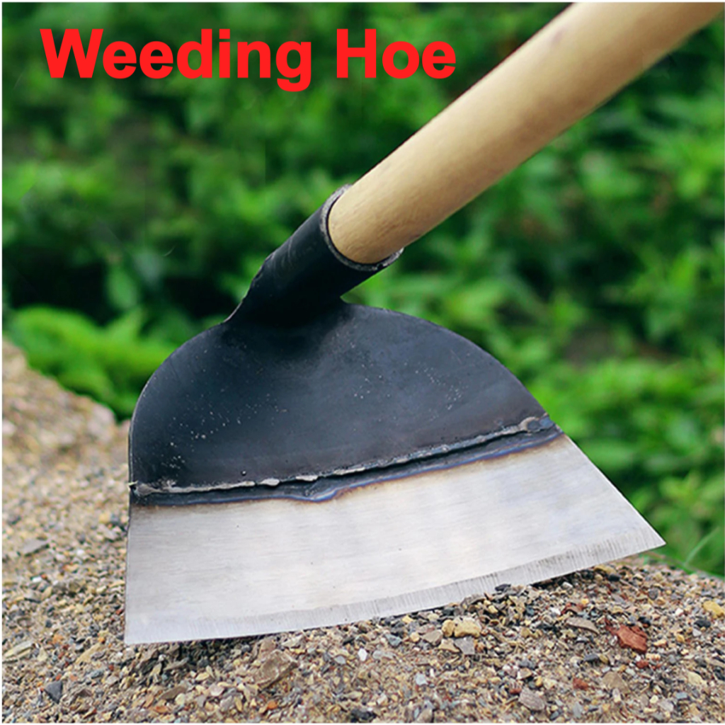 ORIGINAL AGRICULTURE GRUB HOE/ WEEBING HOE / CANGKUL RUMPUT 23CM /26CM ...