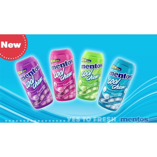 Mentos Cool Chews 30g (1 box - 12 bottles) Fresh mint / Blackcurrant ...