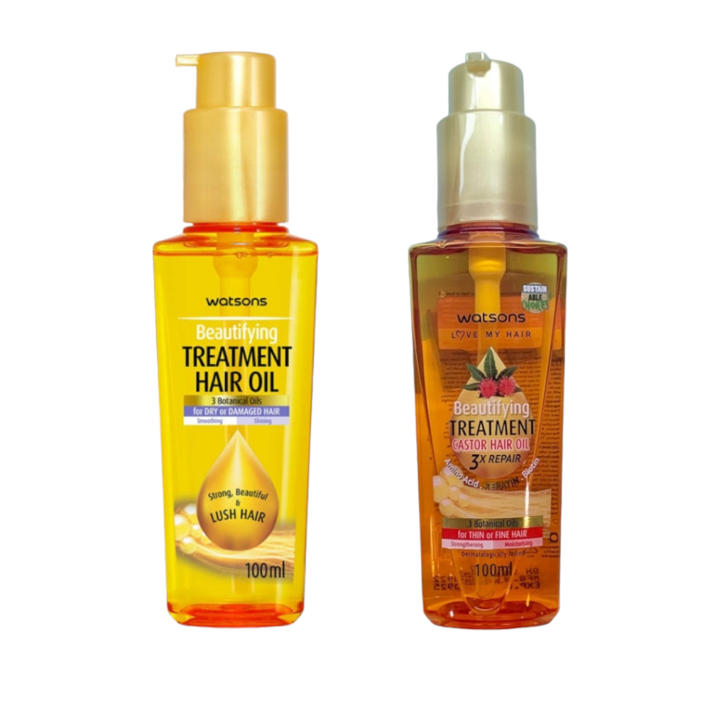 Watsons Beautifying Treatment Hair Oil 100ml | Shopee Malaysia