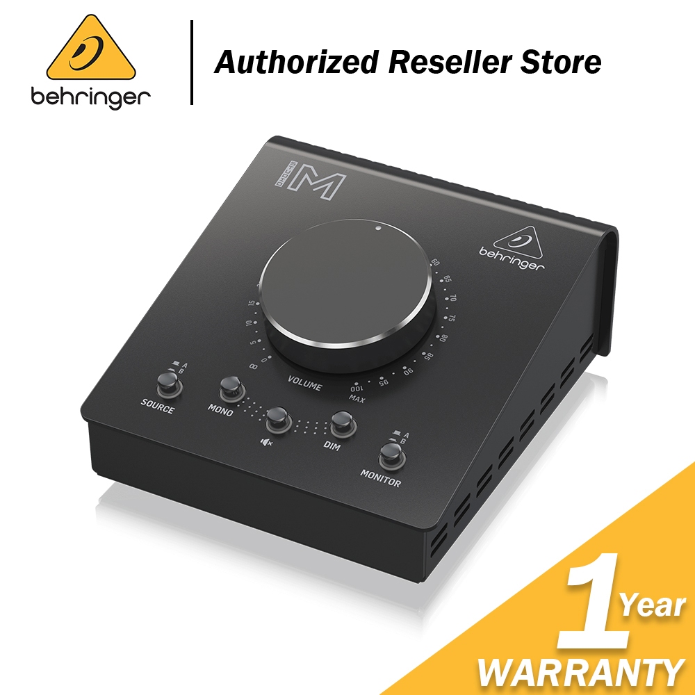 Behringer Studio M Premium Passive Stereo Monitor and Volume Controller ...