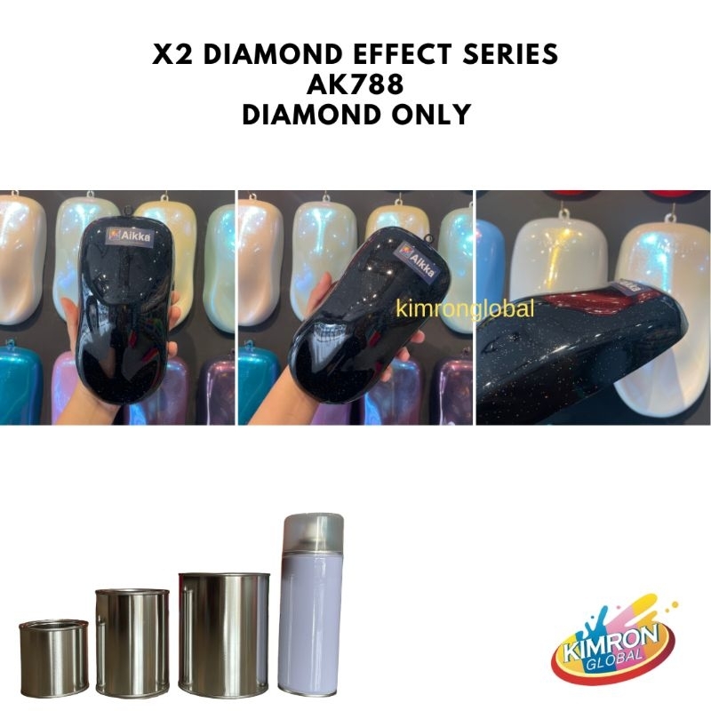 AIKKA AK788 X2 DIAMOND EFFECT ONLY for Car Motor Paint Cat Kereta ...