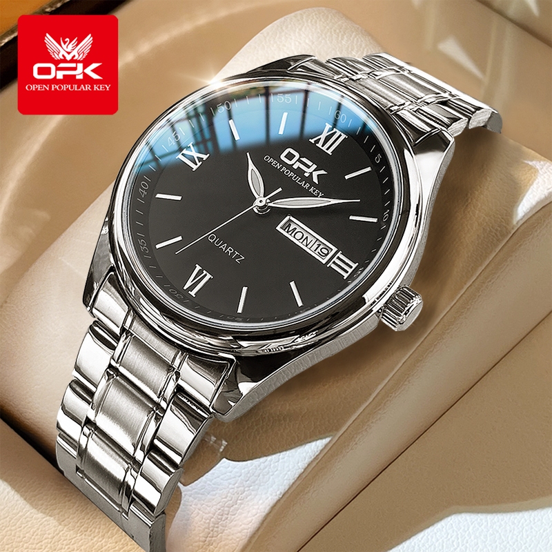 OPK Jam Tangan Lelaki Original 100% Watch Man Birthday Waterproof ...