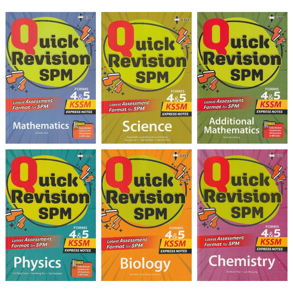 QUICK REVISION SPM (2024) | Shopee Malaysia