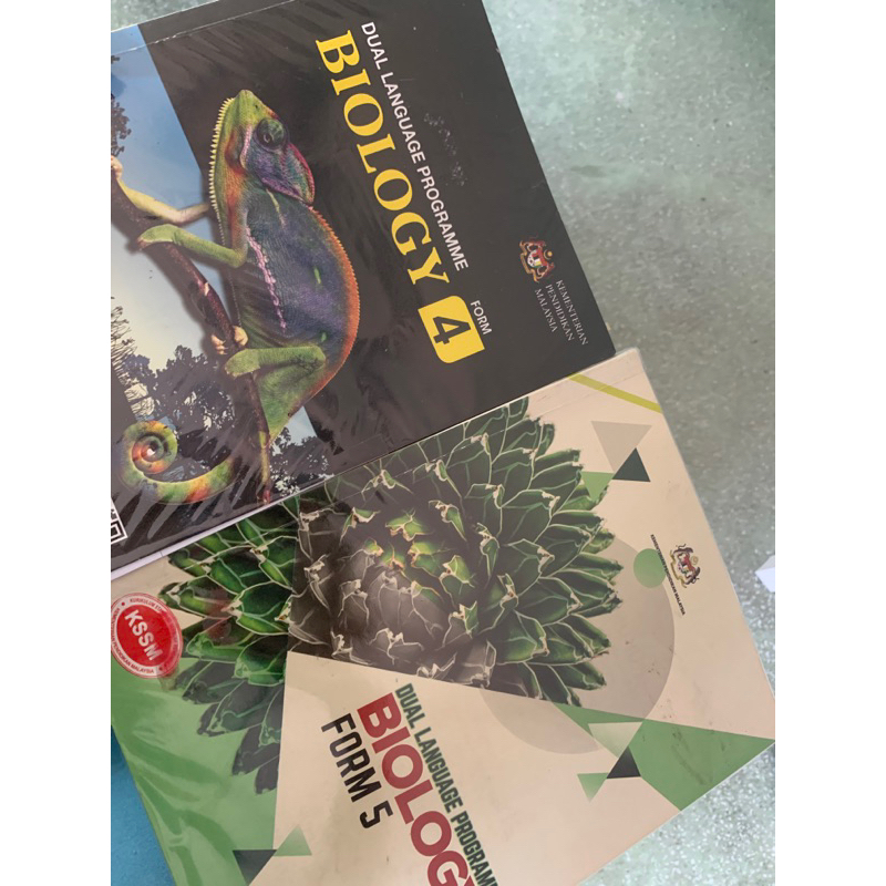 Biology Form 4 Form 5 Textbook KSSM KPM | Shopee Malaysia