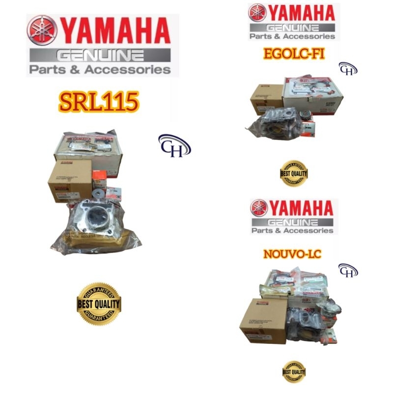 BLOCK ASSY/ORI YAMAHA/NOUVO LC/SRL 115/EGO LC/SIAP GASKET/ 💯 ORIGINAL 🔥 ...