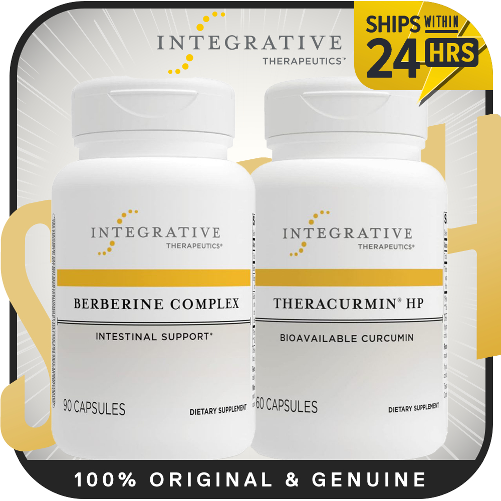 GENUINE Integrative Therapeutics - Berberine Complex l Theracurmin HP ...