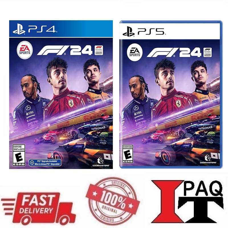 PS4 / PS5 F1 24 | Formula 1 | F1 2024 (R2 English)(R3 English/Chinese) 一级方程式赛车 24 (R3 中英文版 ...