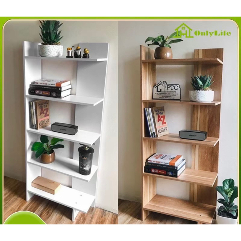 Floor Book Shelf Corner Book Storage Rack Rak Buku Shelves Decorative ...