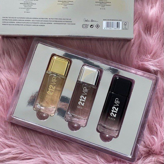 (ORI) 212 VIP 3IN1 (3X30ML) SET ( 212 VIP BLACK , 212 VIP MEN , 212 VIP ...