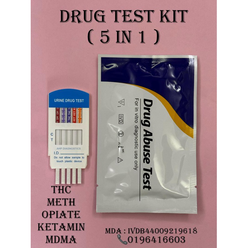 POC 5in1 Drug Urine Test Kit | Shopee Malaysia