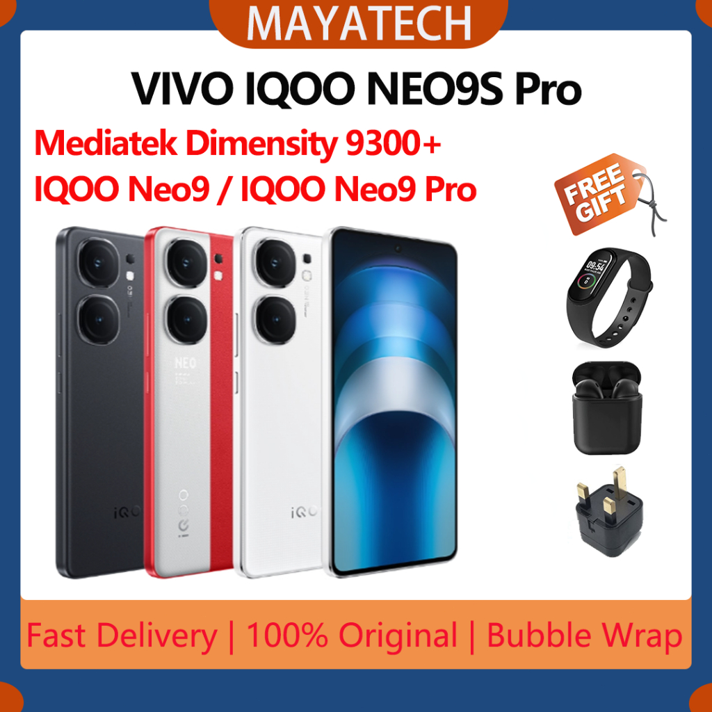 VIVO IQOO Neo9S Pro 6.78 inches Mediatek Dimensity 9300+/Vivo IQOO Neo9 Pro Snapdragon 8 Gen 2 ...