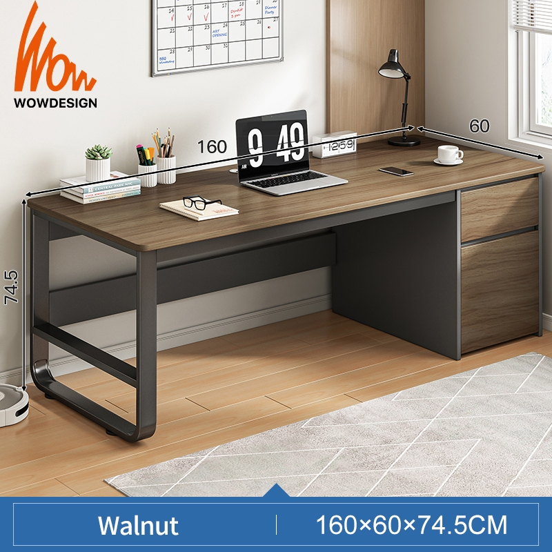 Office Table Computer Table With Drawers Meja Komputer Meja Belajar ...